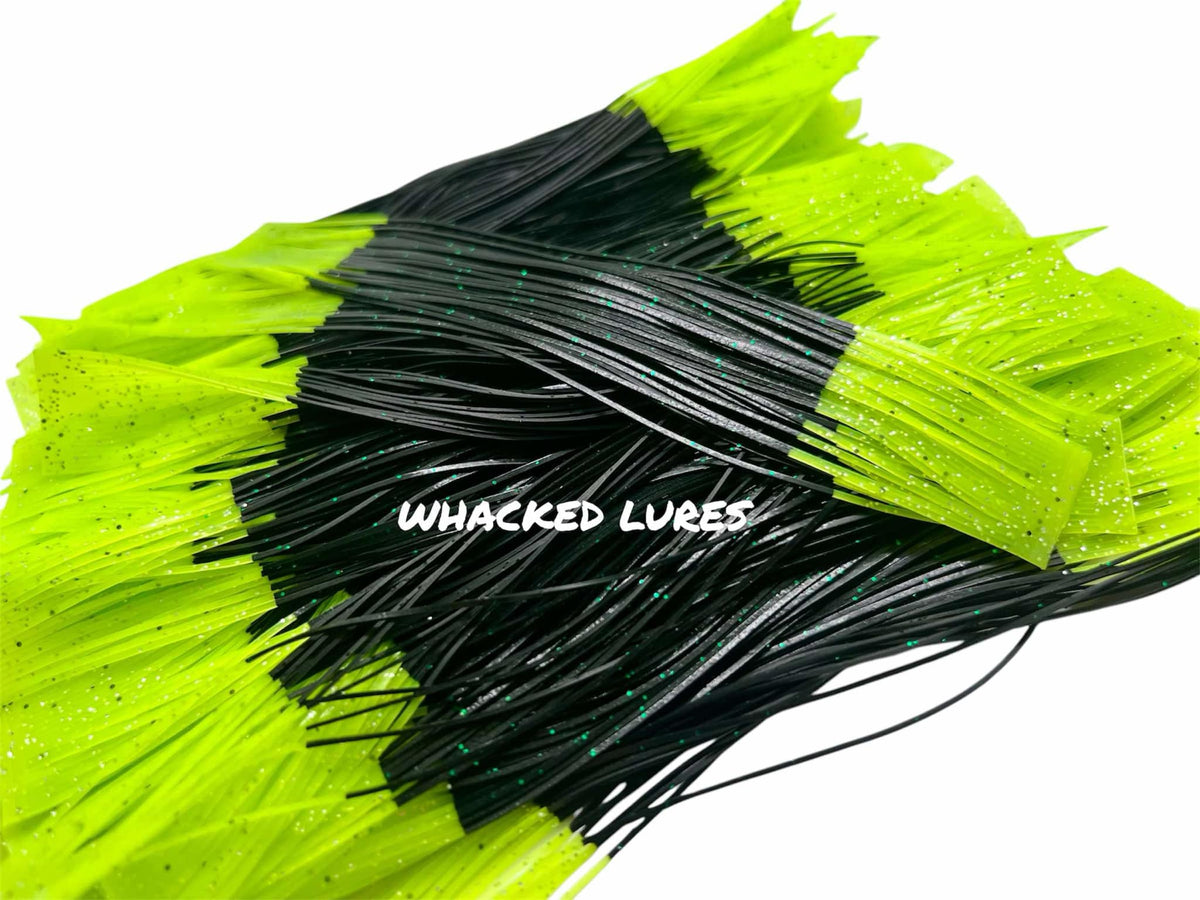 Silicone Skirt Tabs - Firetip Range (10 Tabs / Pack) – Whacked Lures ...