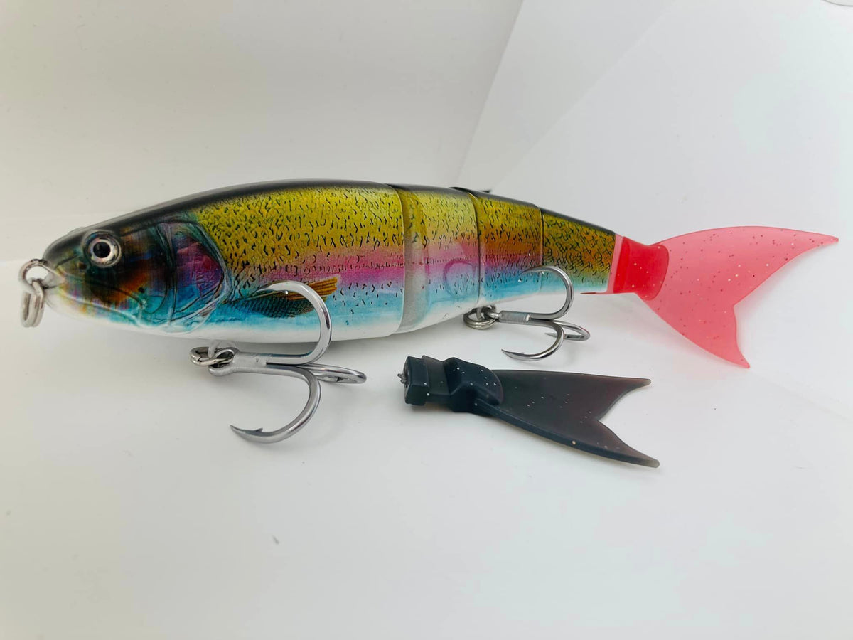 240mm / 105g MEGA Swimbait Lures – Whacked Lures Australia